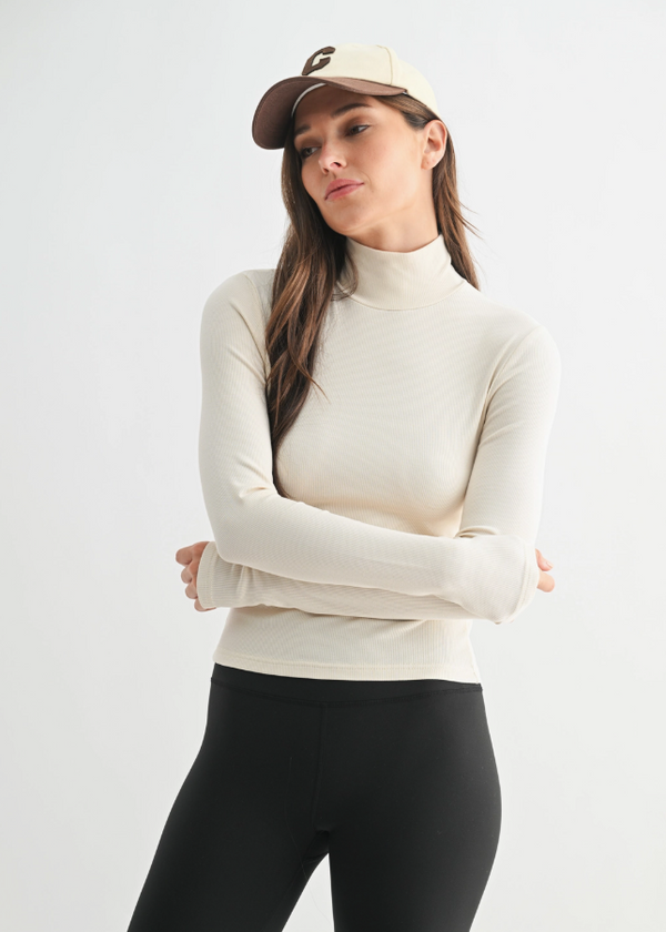 The Perfect Turtleneck Ivory - w i s h